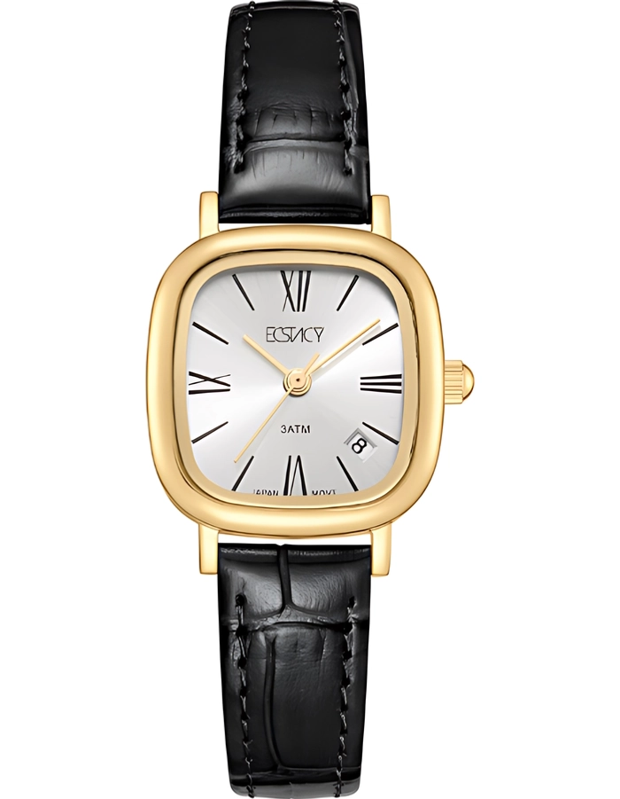 Shop Ecstacy Watch for Women's Analog White Dial Watch - E25510-RLDW ...