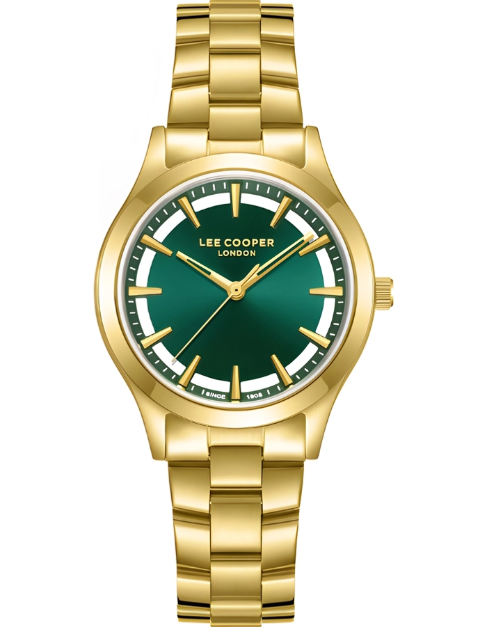 Shop Lee Cooper Women's Analog Dark Green Dial Watch - LC08147.170 ...