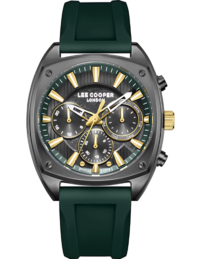 Shop Lee Cooper Watch for Men's Multi Function Grey Dial Watch ...